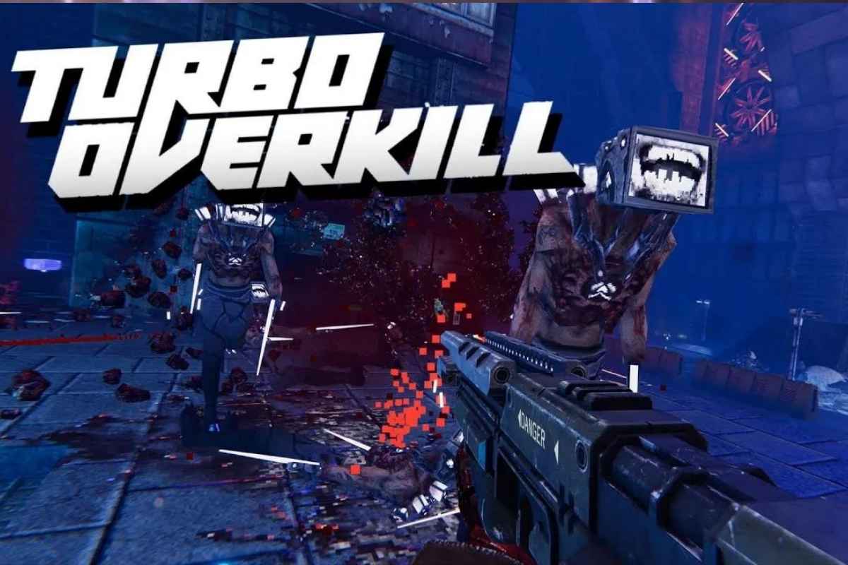 Turbo Overkill Is A Cyberpunk Shooter That Is Hard To Stop At 500 FPS ...