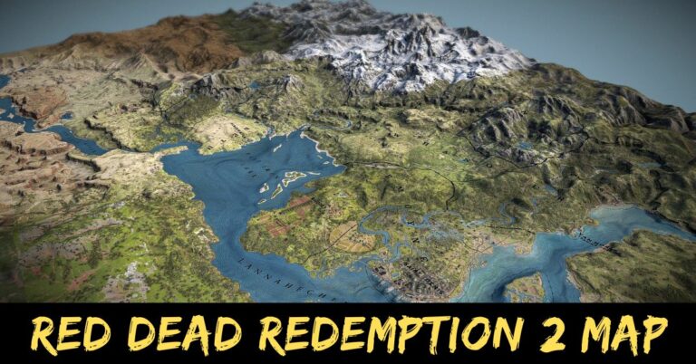 Red Dead Redemption 2 Map: The Entire RDR2 World, Presented In High ...