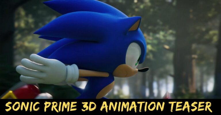 Sega Launched Sonic Prime 3D Animation Teaser And Sonic Frontiers ...