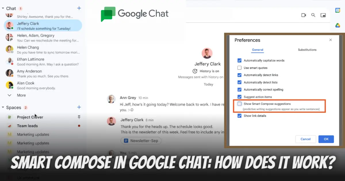 Smart Compose in Google Chat: How Does It Work? - Game Empress