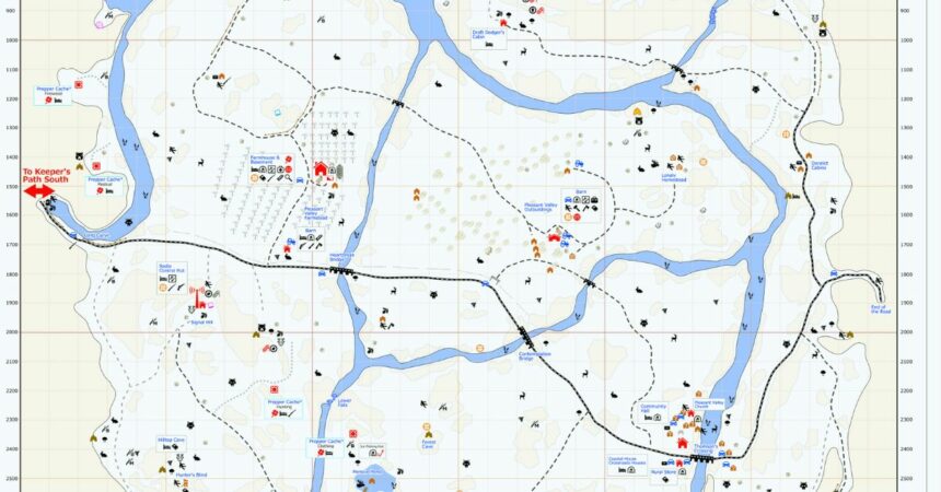 The Long Dark Pleasant Valley Map: A Guide To The Largest And Harshest ...